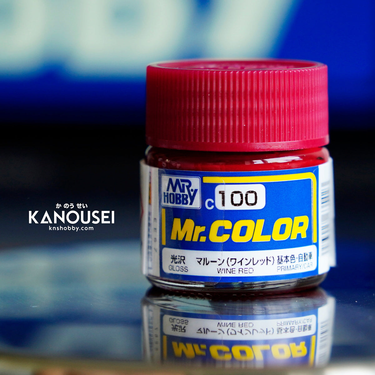 KNS Hobby - Mr. COLOR C-100 WINE RED GLOSS 10ML – KANOUSEI HOBBY