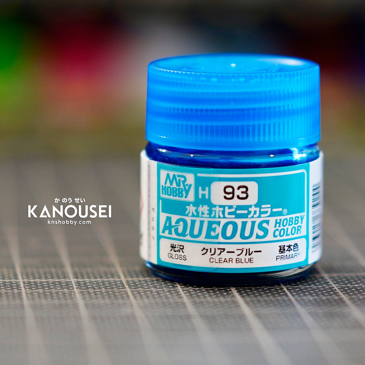 KNS Hobby - MR. HOBBY AQUEOUS HOBBY COLOR H-093 CLEAR BLUE GLOSS 10ML – KANOUSEI HOBBY