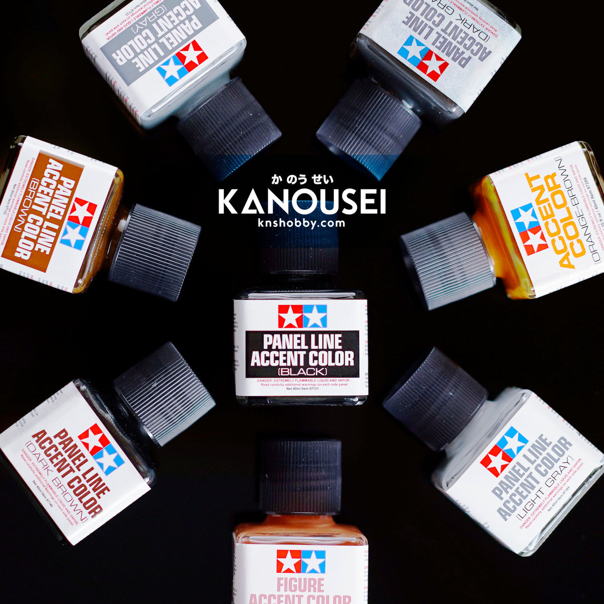 TAMIYA PANEL LINE ACCENT COLOR – KANOUSEI HOBBY
