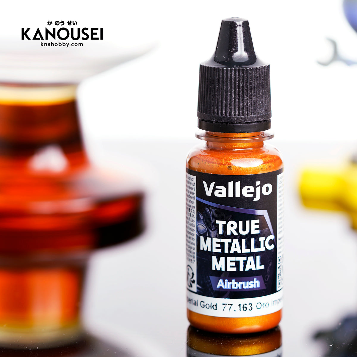 KNS Hobby - Vallejo True Metallic Metal Airbrush 77.163 Imperial Gold ...
