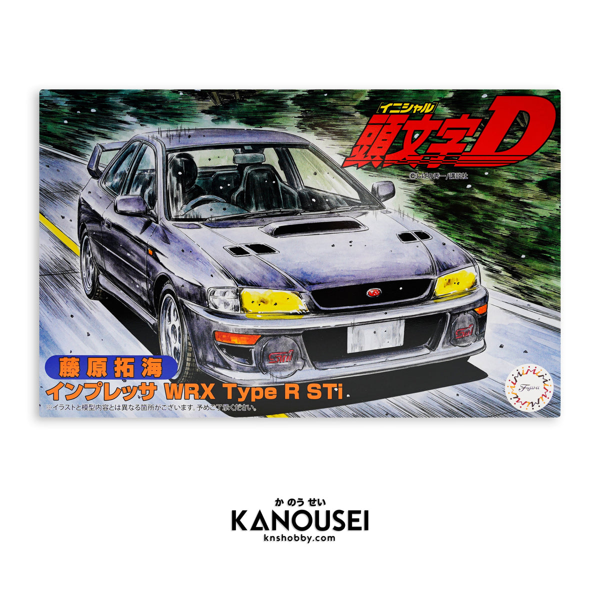 KNS Hobby - Initial D Series No. 18 Subaru Impreza WRX STi Coupe Type R ...