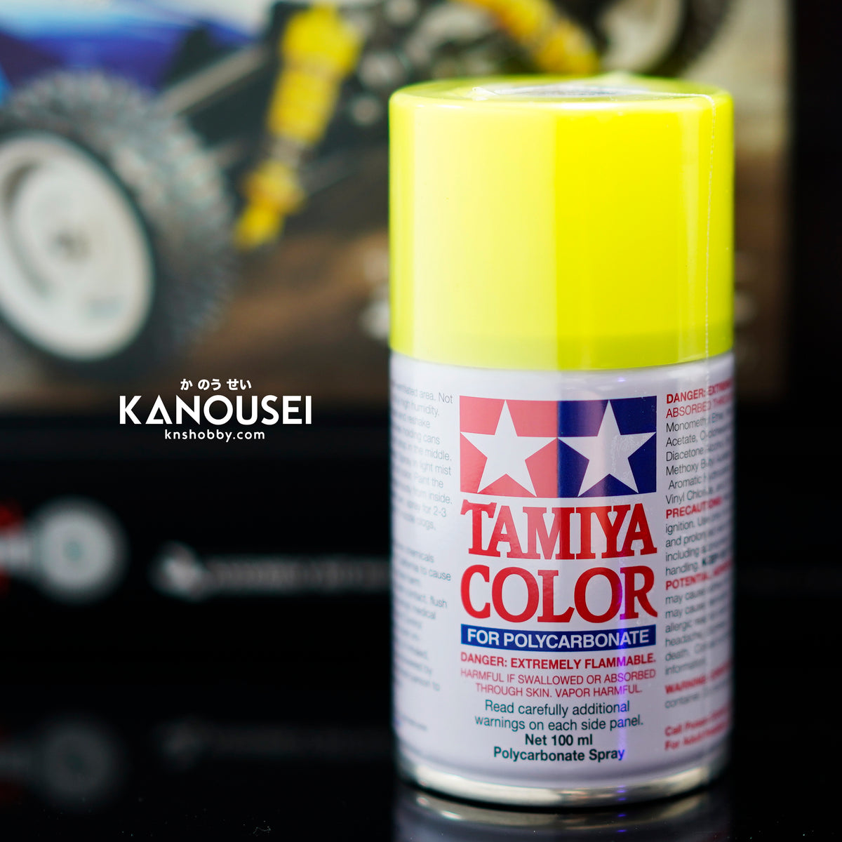 TamiyaPS - PS-27 Fluorescent Yellow – KANOUSEI HOBBY