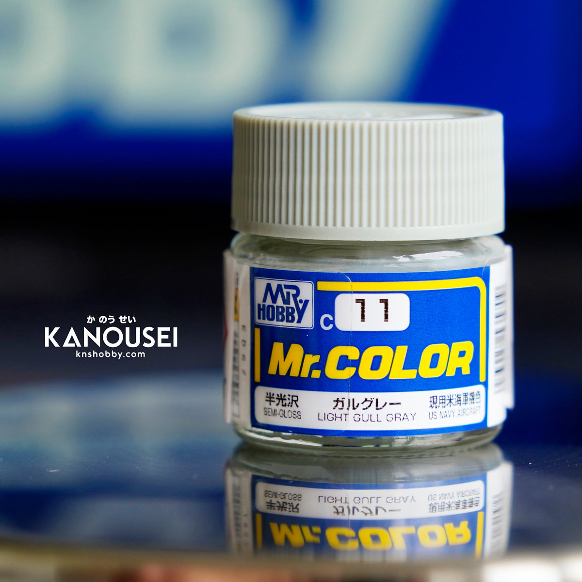 KNS Hobby - Mr. COLOR C-011 LIGHT GULL GRAY SEMI GLOSS 10ML – KANOUSEI ...