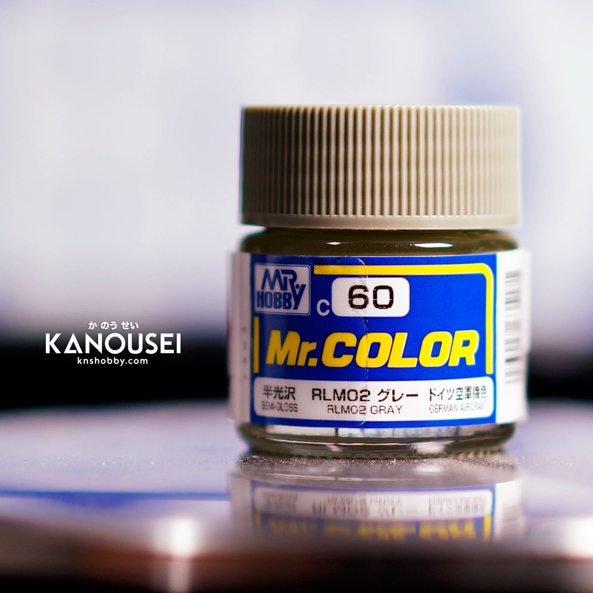 KNS Hobby - Mr. COLOR C-060 RLM02 GRAY SEMI GLOSS 10ML – KANOUSEI HOBBY