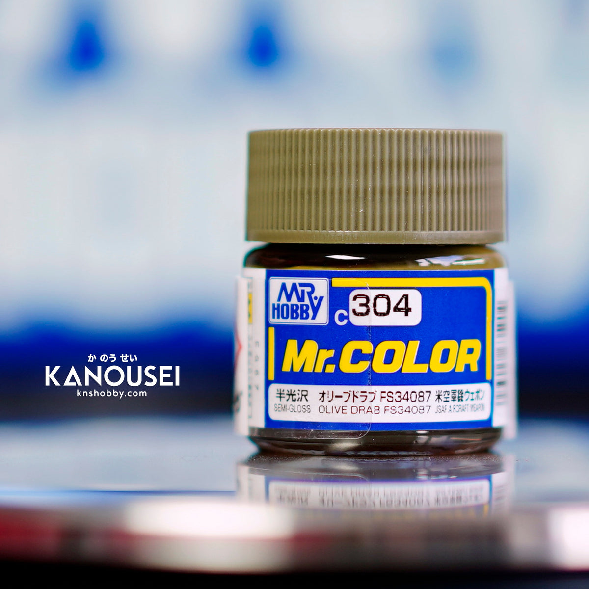 KNS Hobby - Mr. COLOR C- 304 OLIVE DRAB FS34087 SEMI GLOSS 10ML ...