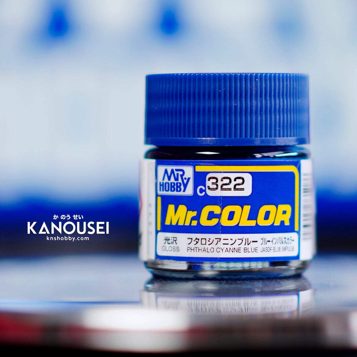 KNS Hobby - Mr. COLOR C- 322 PHTHALO CYANNE BLUE GLOSS 10ML – KANOUSEI ...