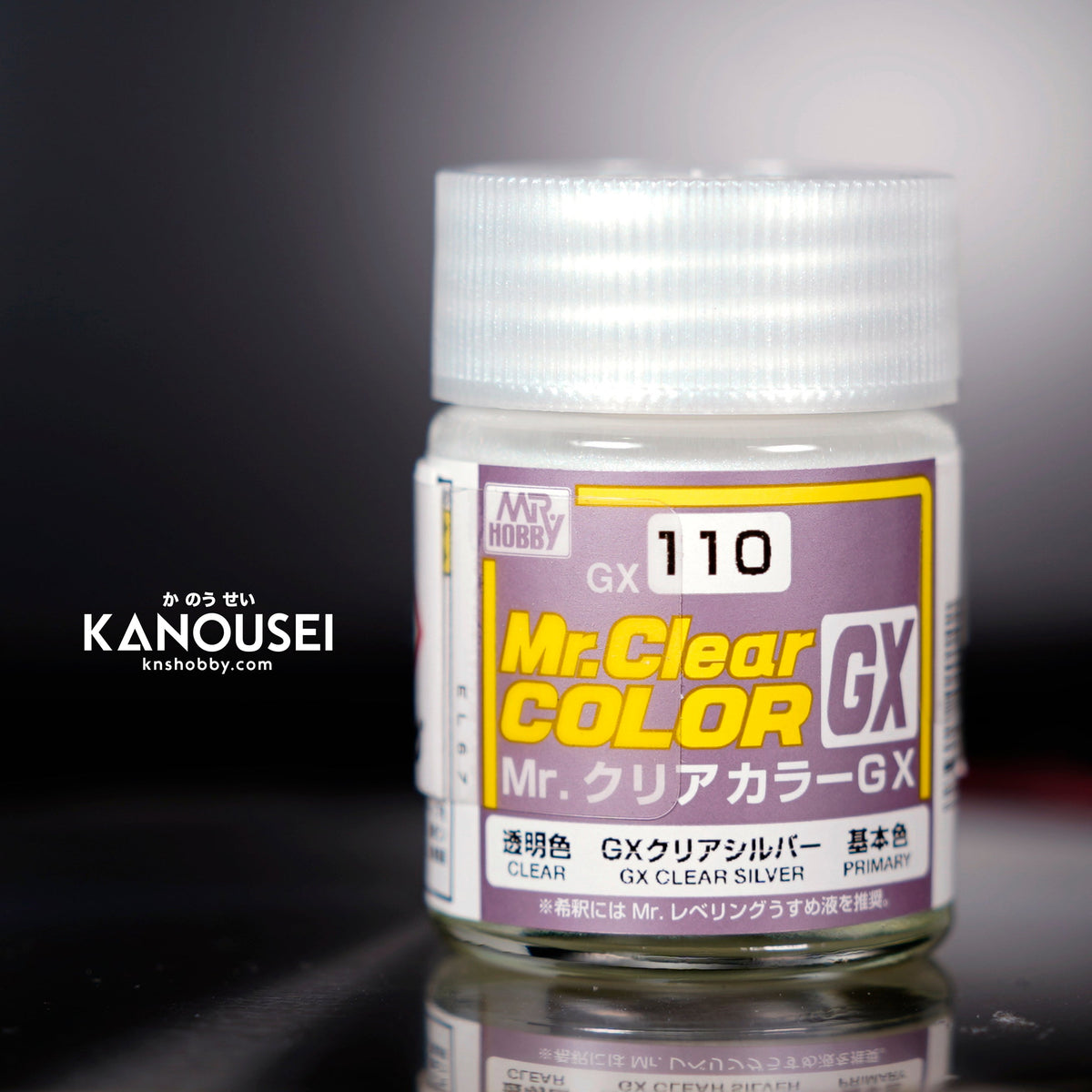 KNS Hobby - Mr. COLOR GX GX-110 CLEAR SILVER 18ML – KANOUSEI HOBBY