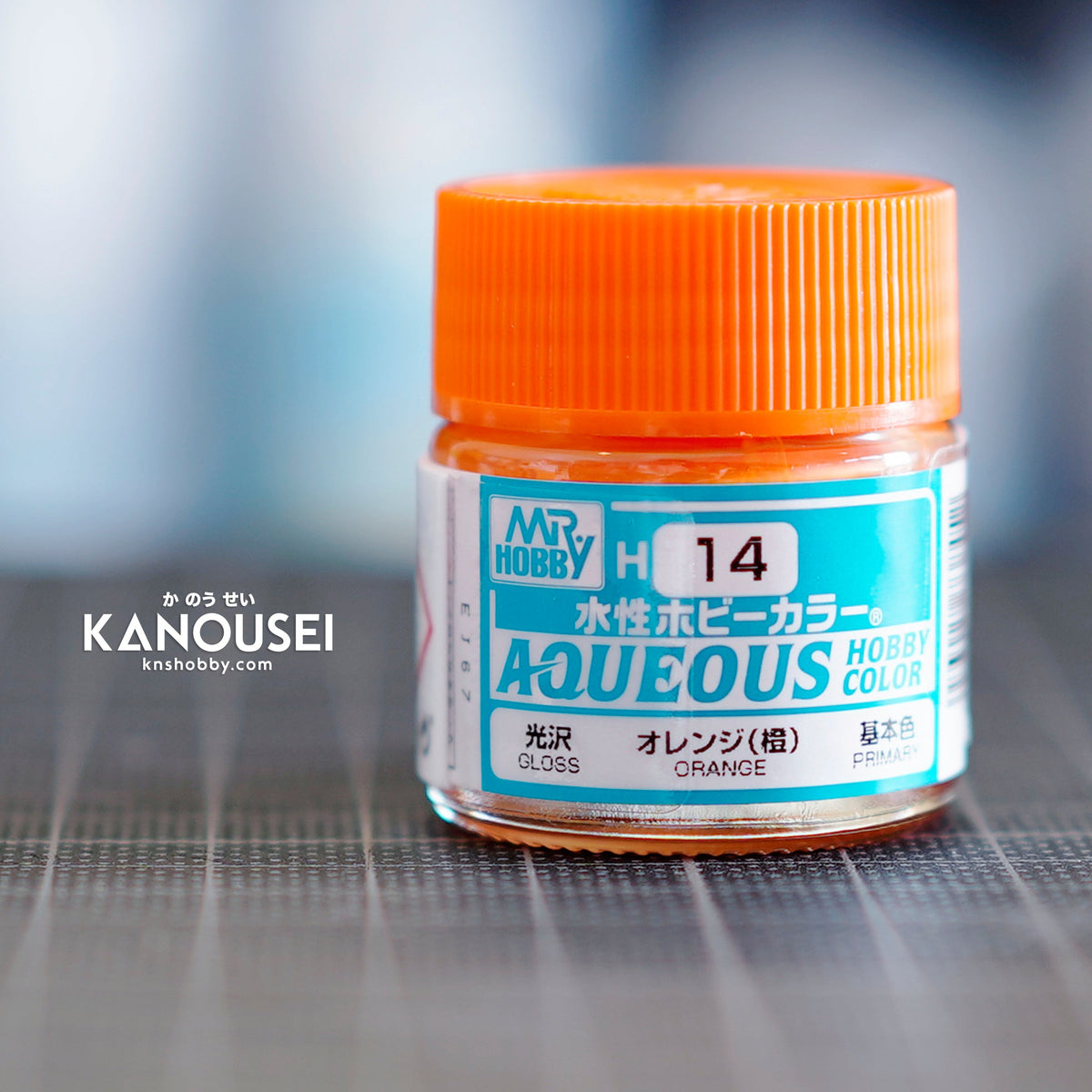 KNS Hobby - MR. HOBBY AQUEOUS HOBBY COLOR H-014 ORANGE GLOSS 10ML ...