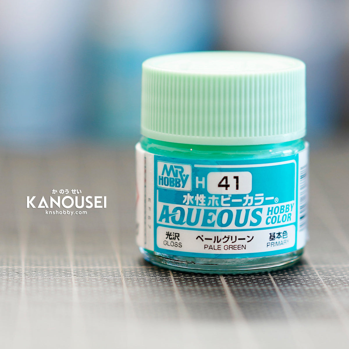 KNS Hobby - MR. HOBBY AQUEOUS HOBBY COLOR H-041 PALE GREEN GLOSS 10ML ...