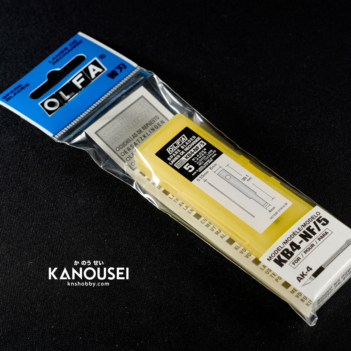 KNS Hobby - OLFA Spare Narrow Chisel Blade – KANOUSEI HOBBY